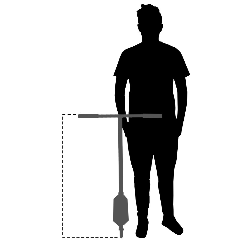 Size guide stunt scooter